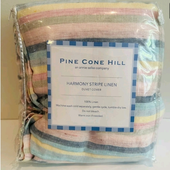 Pine Cone Hill | Bedding | Pine Cone Hill Harmony Stripe Linen King ...